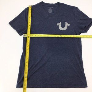 True Religion | Shirts | True Religion Mens Size Medium Blue V Neck Tee ...